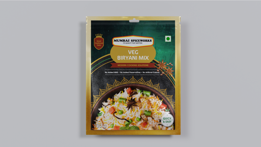 VEG BIRYANI MIX 100G - Mumbai Spiceworks